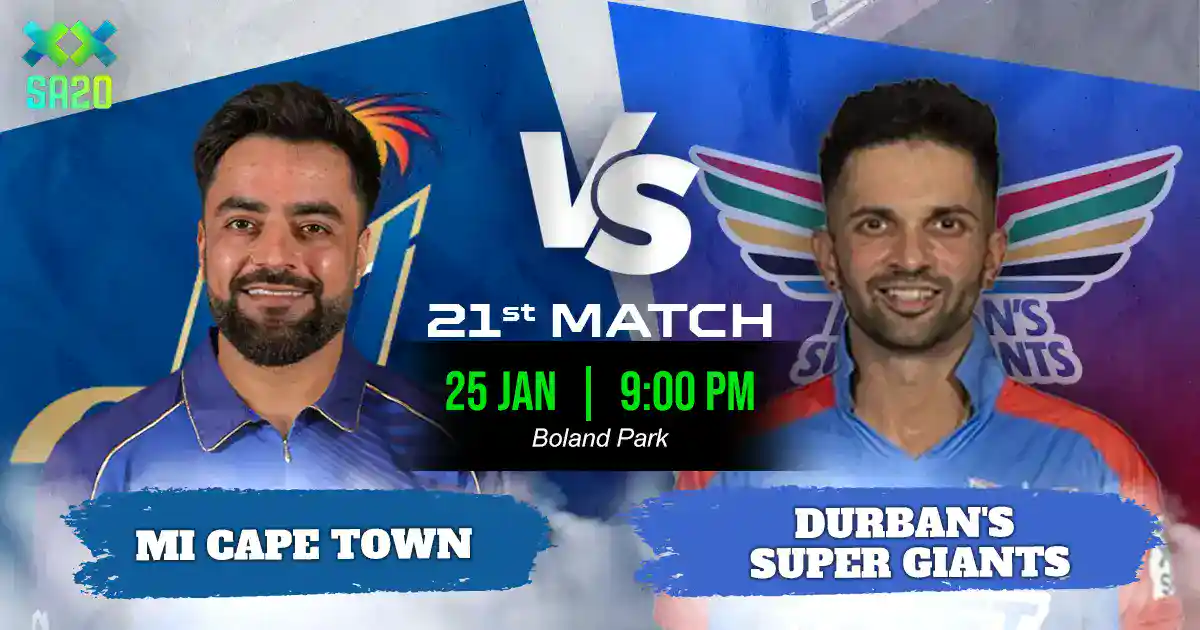 MICT vs DSG Match Prediction, Fantasy Cricket Tips, Playing XI, and Pitch Report 21st Match of ...